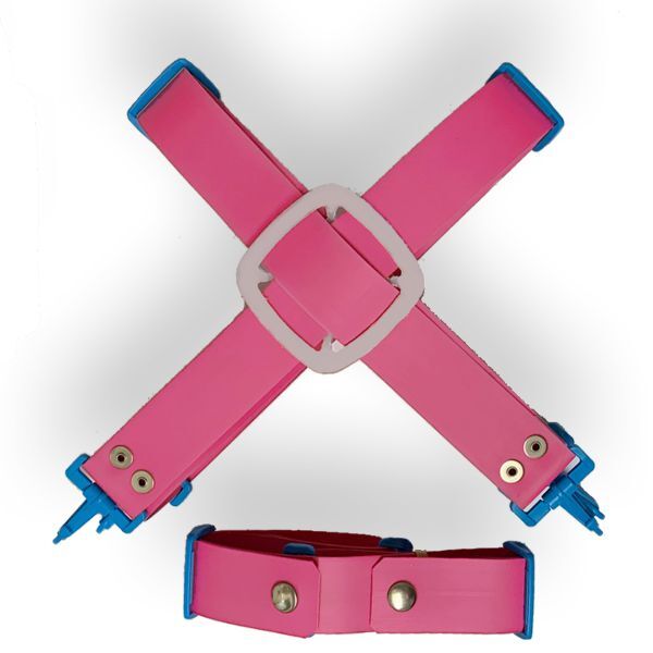 MARS Superior Mesh Apron Harness Set Pink - MARS Brand