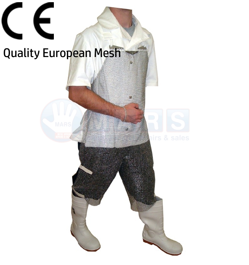 Chainex Mesh Apron with Split Leg